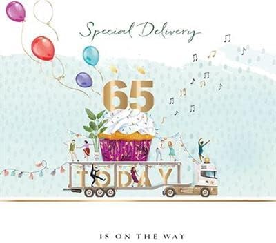 Ling Design Open 'Happy Birthday' Milestone Greeting Card - Age 65 ...