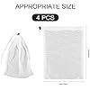 Amazon.com: 11.8 x 9 Inch Pool Vacuum Mesh Bag Replacement, 4pcs Fine ...