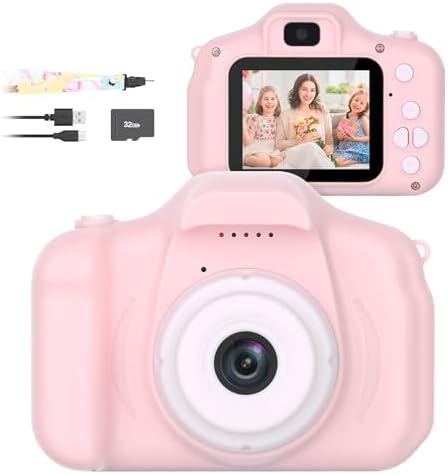 Amazon.com: Mafiti Kids Camera,26MP HD Mini Selfie Digital Camera for ...