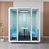 Amazon.com: GEARONIC Mobile Office Pod Booth, Sound Proof Office Booth ...