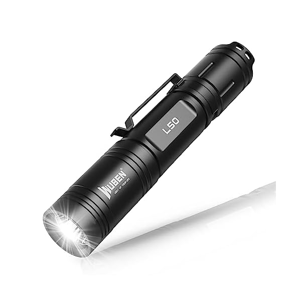 WUBEN L50 Rechargeable Flashlights, USB Tactical flashlights 1200 high ...