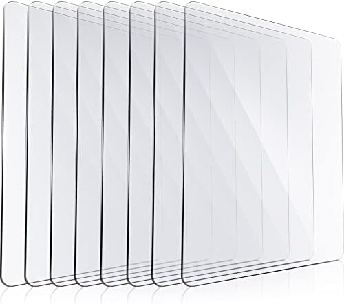 Amazon.com: Neworkg 4 PCS Clear Die Cutting Pads, 8.7 x 6.1 Inches ...