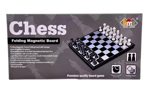 Buy Chess Set, Folding Magnetic Chess Sets, Portable Game Board for ...