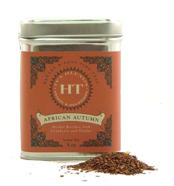 Amazon.com : African Autumn, Loose tea in 4 Ounce tin : Rooibos Teas ...