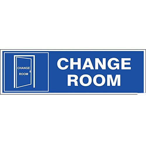 VVWV Change Room Sign Sticker for Public Hospital Office Clinic Hall ...