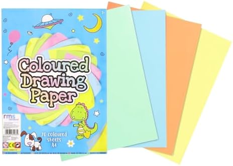 ArtBox A4 Activity Paper - Assorted Colours (Pack of 100 Sheets ...