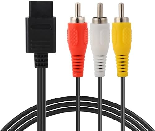 Amazon.com: AV Cable Composite Video Cord Compatible with Nintendo 64 ...