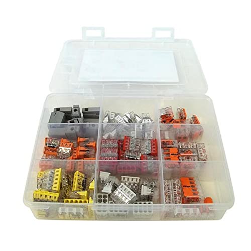 Wago No. 10 Box with 120 Clamps (Mini Lever Lights Normal Clamps ...