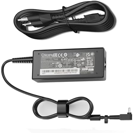 Amazon.com: 45W AC Charger ADP-45FE F PA-1450-26 Fit for Acer Aspire ...