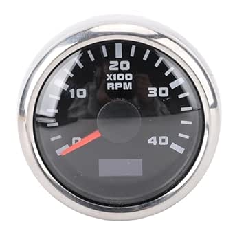 Car RPM Meter, 52mm Engine Tachometer Versatile High Accuracy Easy To ...