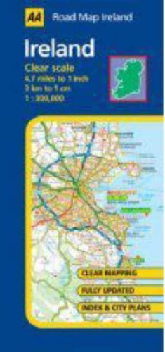 Aa Ireland Road Map (AA Road Map): Automobile Association (Great ...