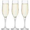 Amazon.co.jp: アデリア(ADERIA) シャンパングラス シャンパン クリア 165ml 3個入 日本製 食器洗浄機対応 割れにくい ワイン フルート カクテル セット おしゃれ ...