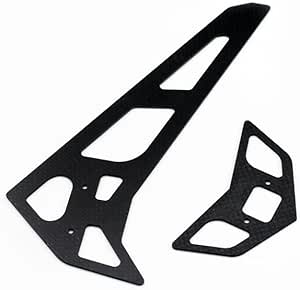 Amazon.com: 700 Carbon Fiber Horizontal/Vertical Tail fin for Align ...