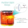 Amazon.com: Electric Fence Idicator Light, Briidea Solar Fence Alarm ...