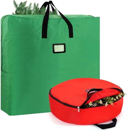 Amazon.com: Christmas Wreath Storage Container - 24 Inch+30Inch, round ...