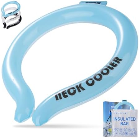 Amazon.com: CJZNPD Neck Cooler Ice Cold Ring, Wearable Body Cooling ...