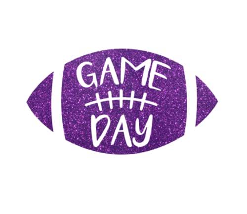 Amazon.com: Game Day Iron On Decal, Football Hoodie Shirt Tshirt ...