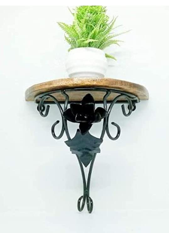 Wooden Wall Half Bracket : Amazon.in: Home & Kitchen