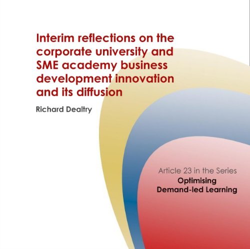Interim Reflections on the Corporate University and SME Academy ...