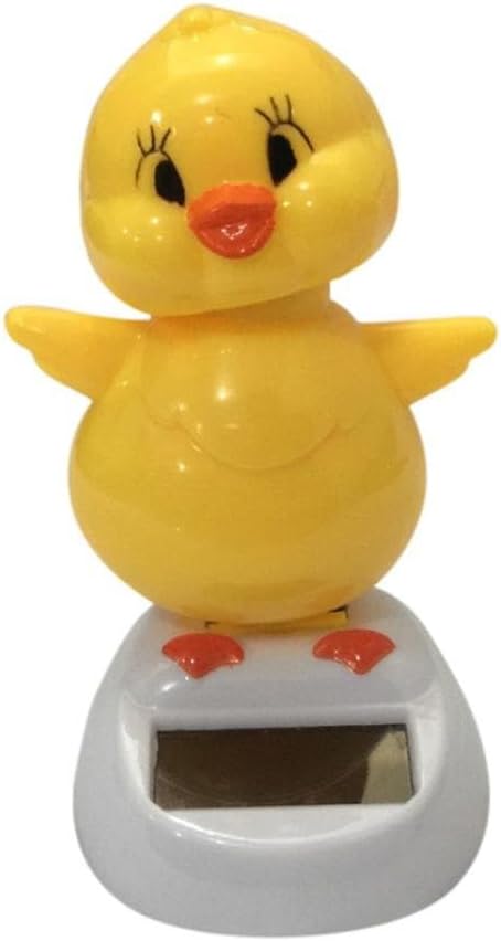 Amazon.com: Solar Powered Dancing Chick, Solar Bobblehead Chicken ...