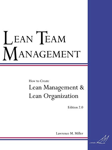 Buy Lean Team Management: How to Create Lean Management & Lean ...