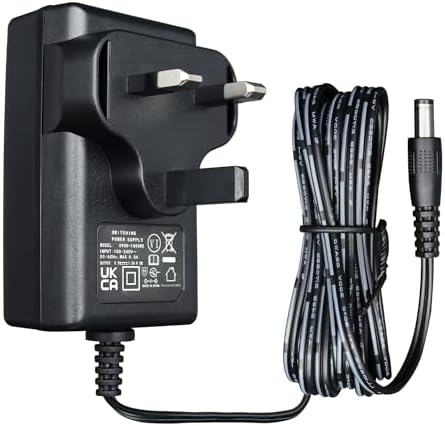 9V 1A 9W 1.8M/6ft Long Power Supply Adapter, AC DC Switching Adapter ...