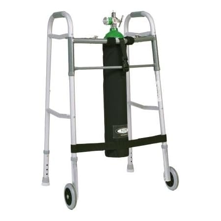 Amazon.com: Walker Oxygen Tank Holder for Rollators & Walking Aids JO2W ...