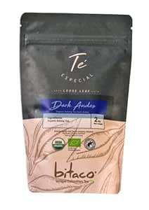 Amazon.com : Bitaco - Dark Andes - Organic Oolong Tea Leaves - Loose ...