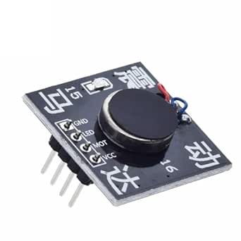 5V Vibrating Vibration Motor Module High and Low Level Vibration Mini ...