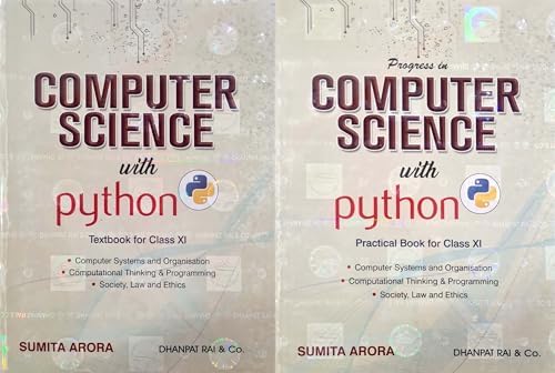Sumita Arora Class 11 Computer Science with Python - Textbook ...