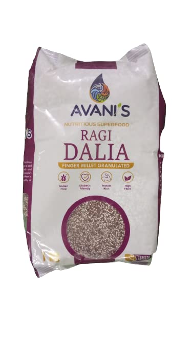 Avani's Herbal Ragi Daliya (Finger Millets Granulated) Natural,Organic ...