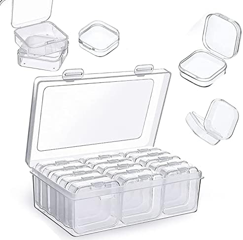 MumdoYAL 15 pièces boite rangement plastique ，boite de rangement，petite ...