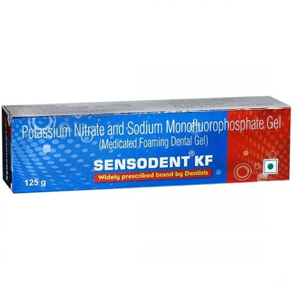 Sensodent KF - Pack of 125g Gel : Amazon.in: Health & Personal Care
