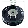 Amazon.com : POSEAGLE 2 Pack 532196106 Husqvarna Idler Pulley with ...