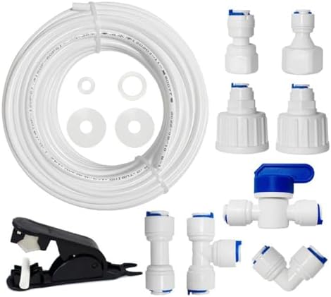 15M Water Supply Pipe Tube and Fridge Connectors Kit Double ...