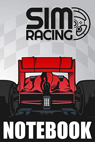 SIM RACING NOTEBOOK: Racing Simulator Games Journal - Lined & Dot-Grid ...