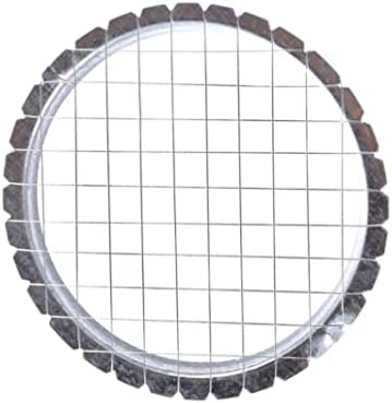 Vegetable Cube Grid Cutter Round Potato Slicer Stainless Steel Mashed ...
