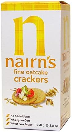 Amazon.com: Nairns Fine Milled Oat Cakes 218g (Pack of 6) : Grocery ...