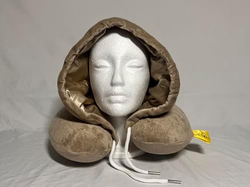 Amazon.com: Global Citizen Satin Lined Hood Neck Pillows for Travel and ...