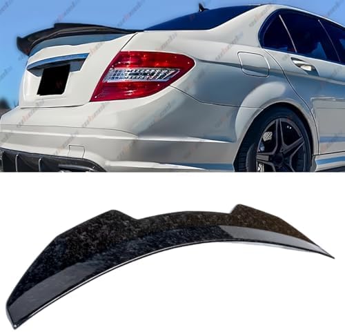 Amazon.com: WheelX Rear Spoiler Compatible with 2008-2014 Benz W204 C ...