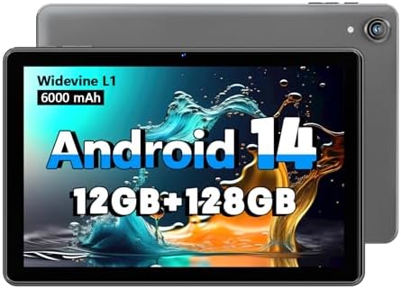 2024 Tablet 10 Inch Android 14 Tablets, 12GB RAM+128GB ROM(Expand to ...