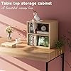 Amazon.com: Dueatib Storage Cube 2 Tiers Natural Stackable Storage ...