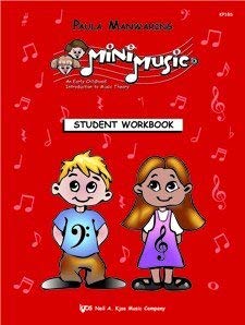MiniMusic Student Workbook (Kjos Mini Music, Early Childhood ...