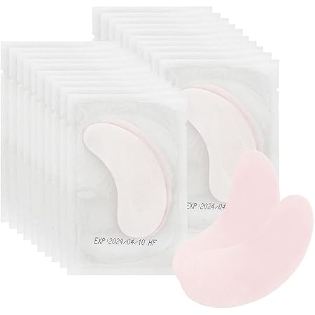 Amazon.com: 100 Pairs Hydrogel Under Eye Gel Patches Lint Free Eye Lash ...