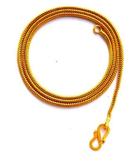 Buy TIRUPATI Deals Artificial Classic Gold Plated Brass Rassa Chain ...
