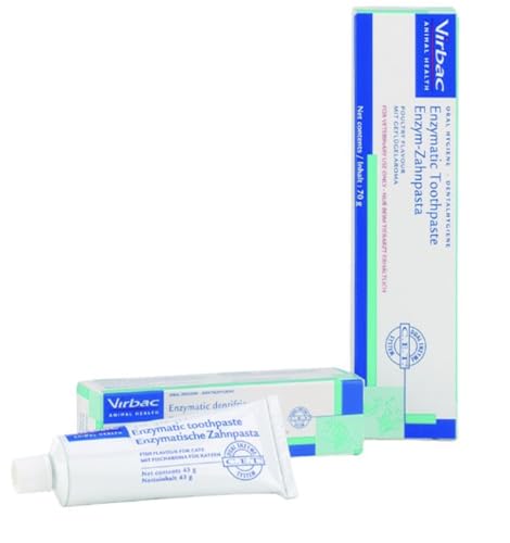 Toothpaste for Cats Bundle which Contains Virbac Enzymatic Toothpaste ...