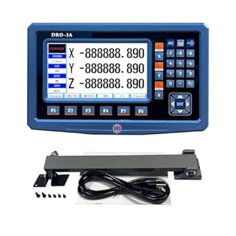DRO Digital Readout 2 Axis 3 Axis 7″ LCD Screen DRO Readout Display ...