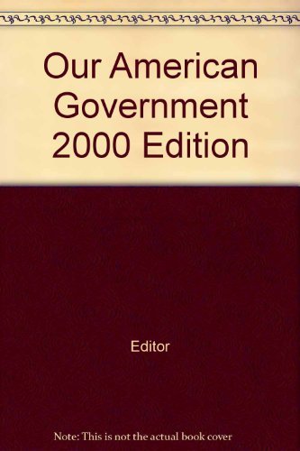 Our American Government 2000 Edition: Amazon.co.uk: Books