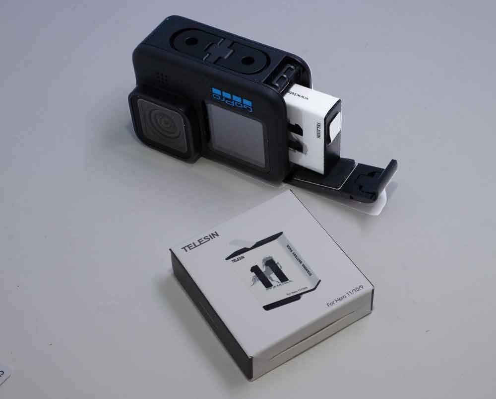 Amazon.com: TELESIN Enduro Battery (2-Pack) for GoPro 12 11 10 9, Long ...