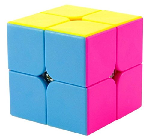 Class fun 2x2 Stickerless Cube Magic Speed Cube (Multicolour) : Amazon ...